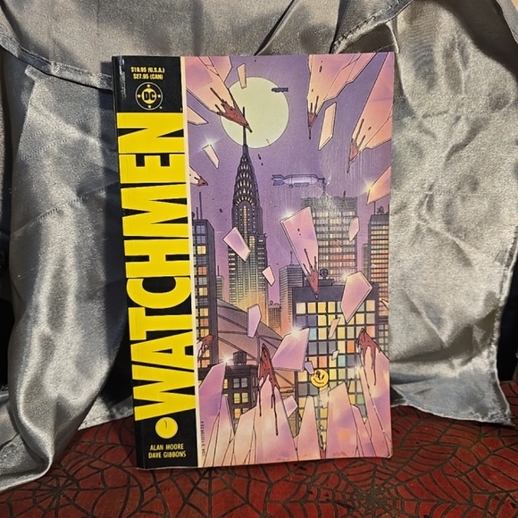 Other | 51225 Watchmen Dc Comics 1987 Tpb Graphic Novel Alan Moore Dave ...